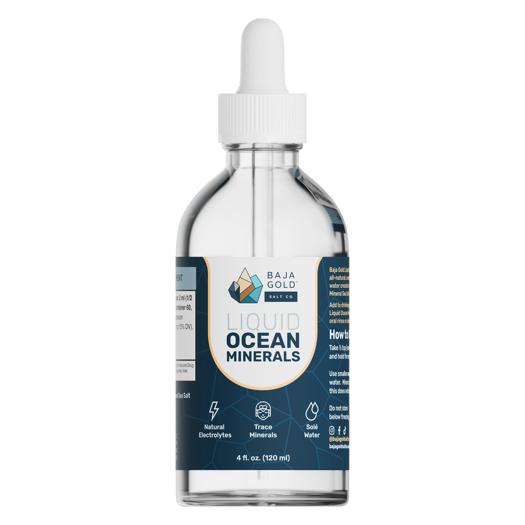 Baja Gold Liquid Ocean Minerals 4 Oz – Official Barbara O'Neill
