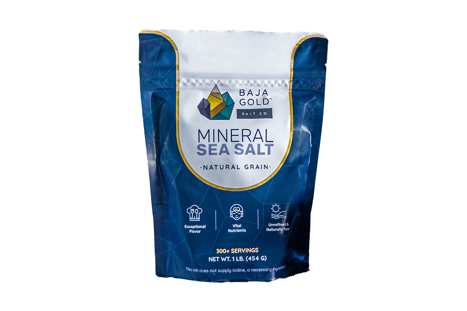 Baja Gold Mineral Sea Salt 1lb – Official Barbara O'Neill