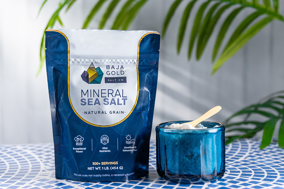 Baja Gold Mineral Sea Salt 1lb – Official Barbara O'Neill